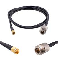China Lmr 200 50ohm 0-6000MHz Rf Coaxial Cable Sma Male to N Male for Rf Rfid Antenna for sale