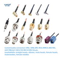 China 1.13 Coaxial Copper RF Jumper with O Ring Waterproof Rp Sma Female to Ipx U.fl Pigtail Cable for sale