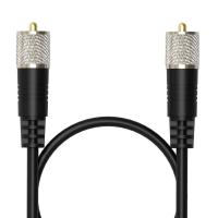 China LANYI  Low Loss 50Ohm RG8X Solid Coaxial Cable UHF PL259 Male Male DC~6GHz Copper Conductor -18dB Return Loss CB Antenna for sale