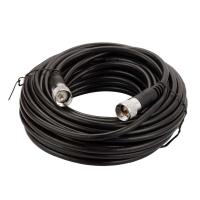 China LANYI  Low Loss 50Ohm RG8X Solid Coaxial Cable UHF PL259 Male Male DC~6GHz Copper Conductor -18dB Return Loss CB Antenna for sale