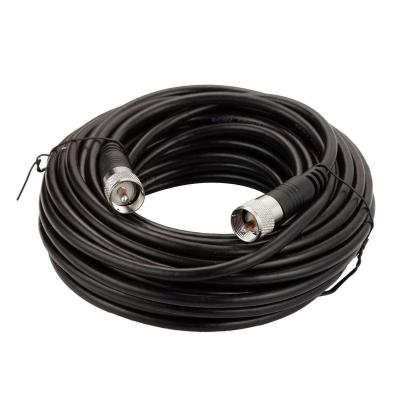 China LANYI  Low Loss 50Ohm RG8X Solid Coaxial Cable UHF PL259 Male Male DC~6GHz Copper Conductor -18dB Return Loss CB Antenna for sale