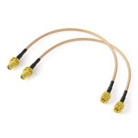 China SMA Female Bulkhead Mount to SMA Male RG316 Antenna Extension Cable Pigtail Jumper Cable Antenna Adapter for sale