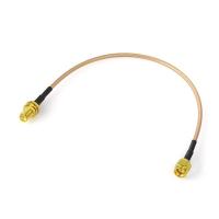 China Coaxial WiFi Antenna Extension Cable RG316 RP-SMA Connectors 30cm 12 Inch for WiFi Router Security IP Camera Wireless Mini PCI for sale