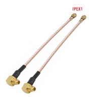 China 1.37 Connection Adapter for Coaxial Mmcx Male Elbow RF Test Feeder with Silver-Plated Signal Line RG178 Communication Cables for sale