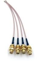 China RF U.FL PCI to RP-SMA Female Pigtail Antenna Wi-Fi Coaxial RG-178 Low Loss Communication Cable for sale