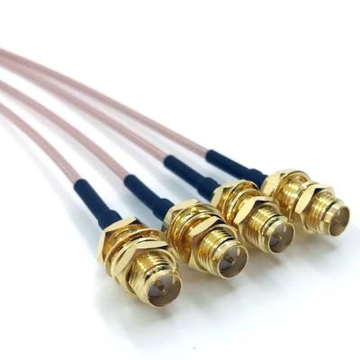 China RF U.FL PCI to RP-SMA Female Pigtail Antenna Wi-Fi Coaxial RG-178 Low Loss Communication Cable for sale