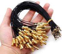 China UFL SMA Coax Cable to U.FL IPX RG178 RF1.13 Pigtail Jumper Cable 6inch 8inch SMA Female RF Cable for sale