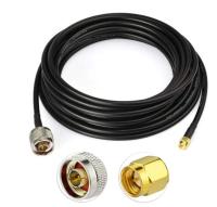 China 50Ohm SMA Male to N Male RG58 Coaxial RF Jumper Cable 30cm Long for sale