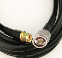China 50Ohm SMA Male to N Male RG58 Coaxial RF Jumper Cable 30cm Long for sale