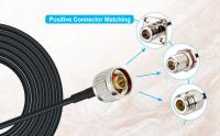 China 50Ohm SMA Male to N Male RG58 Coaxial RF Jumper Cable 30cm Long for sale