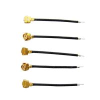 China LANYI U.FL IPX MHF4 Coaxial Cable RF1.13 RG0.81 RF SMD Female to Male Jumper Cable Copper Conductor 85% Velocity CC019 for sale