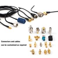 China Factory Wholesale LANYI BNC to BNC Male Plug RG316 RG-316 Coaxial Cable Assembly RF 50ohm Copper Stranded Pigtail Communication for sale