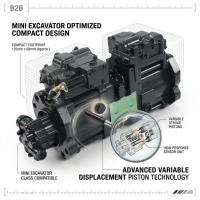 China KYB PSVD2-17E Replacement Hydraulic Pump Nachi PVD Series for Kubota KX91-2 KX121-3 Mini Excavator for sale