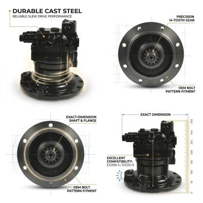 China Hitachi EX200-5 EX210-5 Excavator Swing Motor Assembly 4330222 Hydraulic Slewing Motor for sale