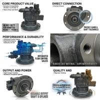 China Komatsu PC300-7 PC360-7 PC400-7 Excavator Swing Motor Assembly 706-7K-01070 Slewing Motor for sale