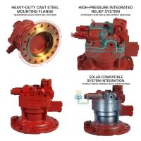 China Doosan DX225 Excavator Swing Motor Assembly K1000697A Hydraulic Slewing Motor for sale