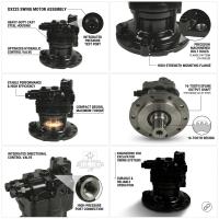China Doosan DX225 Excavator Swing Motor Assembly K1000697A Hydraulic Slewing Motor for sale