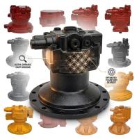 China Kobelco SK75-8 SK60-5 SK75UR Excavator Swing Drive Assembly YR32W00002F1 Slewing Gearbox Rotary Reducer for sale