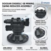 China Doosan DX800LC-5B Mining Excavator Swing Reducer Assembly 130426-00042A 130426-00042B Swing Drive Gearbox for sale