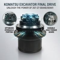 China PC300-7 PC360-7 Final Drive Travel Gearbox Motor 207-27-00440 207-27-00441 for Komatsu Excavator for sale