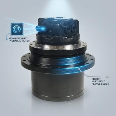 China PC400-6 PC450-6 Final Drive Travel Gearbox Motor 208-27-00150 208-27-00151 for Komatsu Excavator for sale