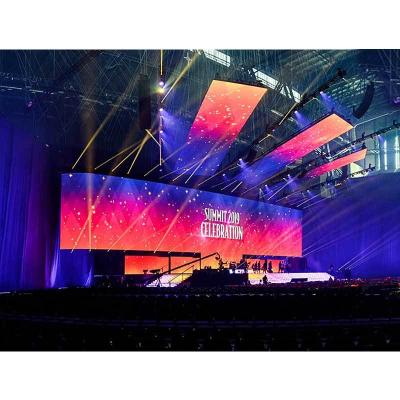 China P2.6 P3.9 P4.8 LED Display Screen 5000-6000 Nits IP67 Waterproof for Stage Events for sale
