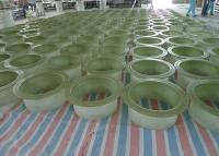 China FRP manhole DN400/500/600 completed with blind flange for sale
