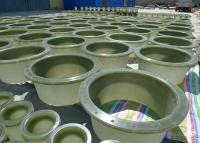 China FRP manhole DN400/500/600 completed with blind flange for sale