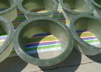 China FRP manhole DN400/500/600 completed with blind flange for sale