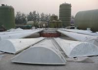 China FRP Cover and Lid Hand Lay Up Modular Lightweight Corrosion Resistant for Large Tanks for sale
