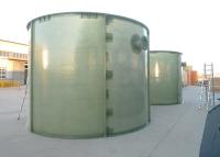 China FRP Clarifier Water Treatment Equipment Hand Lay Up Dual Corrosion Barrier 500 GPD for sale
