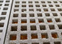 China FRP Grating with Grit Anti Slip Surface 38mm Thickness Corrosion Resistant Fiberglass Grating for sale