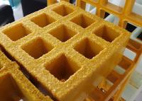 China FRP Grating with Grit Anti Slip Surface 38mm Thickness Corrosion Resistant Fiberglass Grating for sale