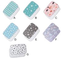 China 50x70cm Foldable Waterproof Crib Mattress Changing Reusable Cotton Bed Pad for sale