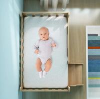 China 5cm Thick Washable Crib Mattress Airfer Foam Filling for sale
