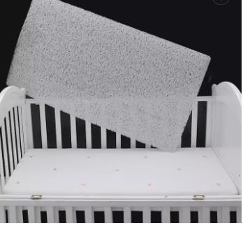 China 5cm Thick Washable Crib Mattress Airfer Foam Filling for sale