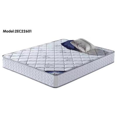 China Firm Roll Up Spring Mattress OEM Polyethylene Fiber Cotton Fabric 20cm Thick for sale
