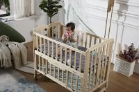 China Hypoallergenic Removable Crib Mattress White Color Medium Firmness for sale