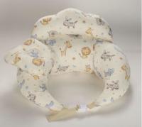 China Polyester Filled Anti Bacterial Breastfeeding Support Pillow 20cm Height for sale