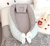 China White Modern Nursery Crib Nest A Stylish and Practical Choice for Your Baby's Room for sale