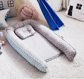 China White Cotton Crib Nest Carton Packaging For Babies Standard Size for sale