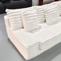China Supportive Green Sponge Filled Sofa with 500 Lbs Capacity for sale
