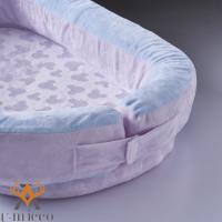 China Anti-Bacterial Baby Washable Crib Mattress Color Blue And Pink for sale
