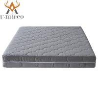 China 8 Inch Hybrid Medium Firm Feel Airfiber Mattress White Twin Mattress for sale