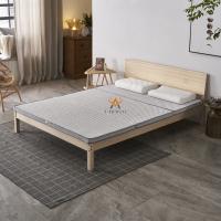 China 8 Inch Hybrid Medium Firm Feel POE Mattress White Twin Mattress for sale