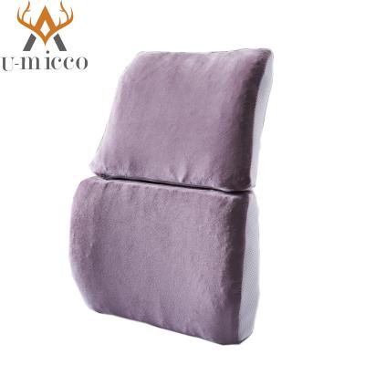 China Hard Density Waist Cushion with Lumbar Support and Memory Foam for sale