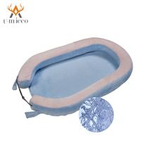 China Polymer Washable Crib Mattress Breathable New Born Lounger for sale