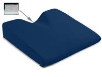 China Comfortable Black Car Seat Support Cushion with U-shaped Design and Lumbar Support for sale