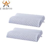 China White Soft Comfortable Permeabable Anti Bacterial Pillow Machine Washable for sale
