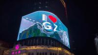 China P6 P8 P10 Outdoor Fixed Installation LED Display for Digital Signage Advertising for sale
